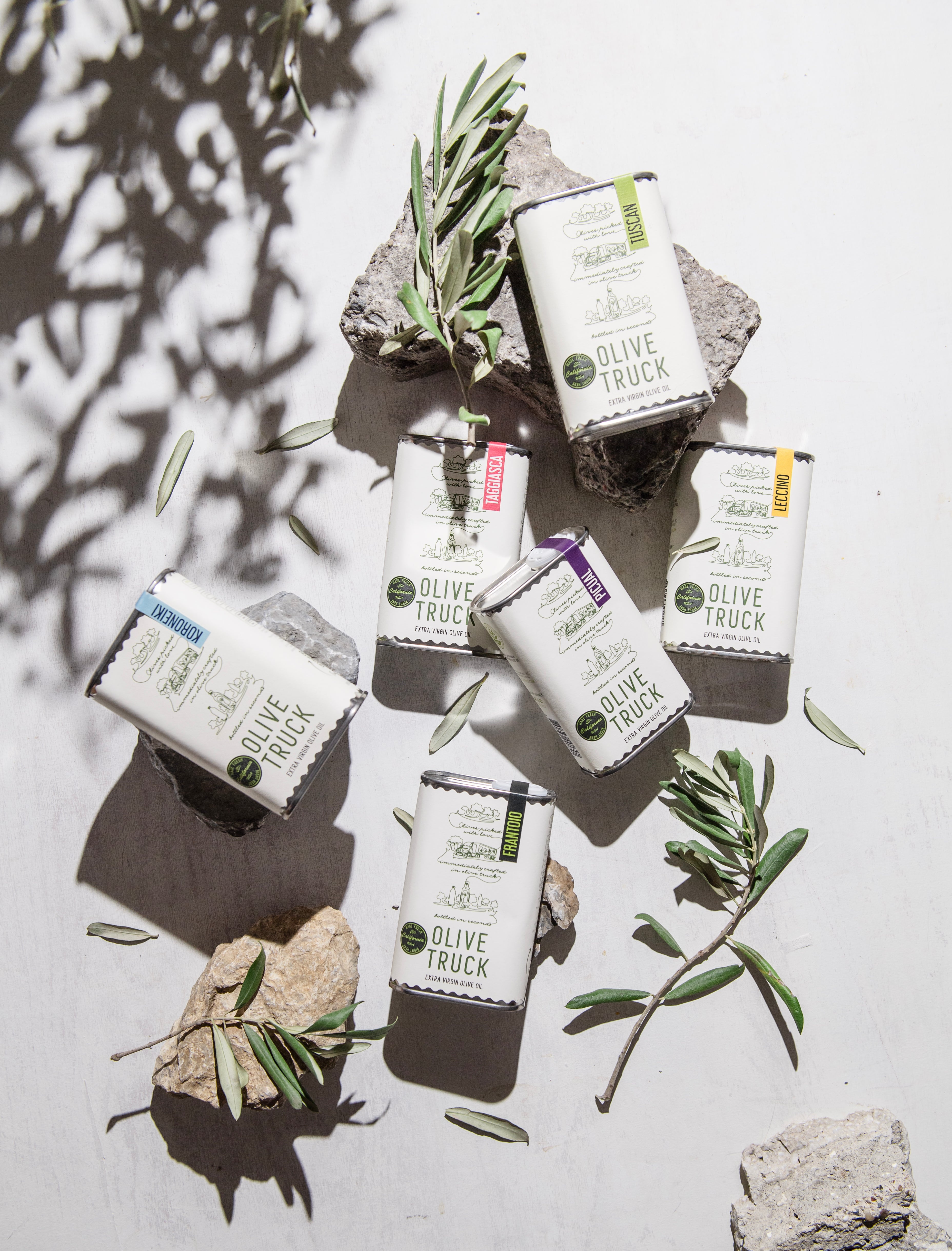 Olive Truck - California Extra Virgin Olive Oil Sample Set